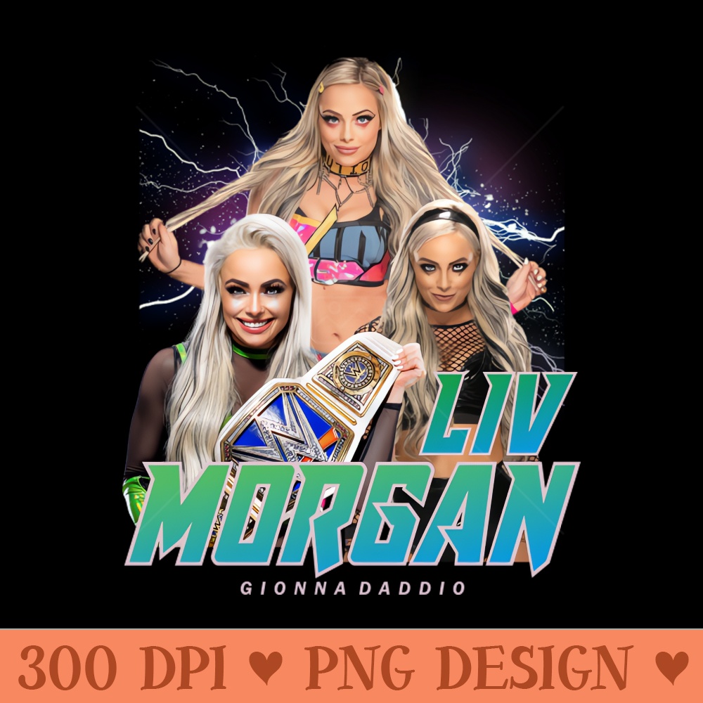 LIV MORGAN - Mug Sublimation PNG | Inspire Uplift