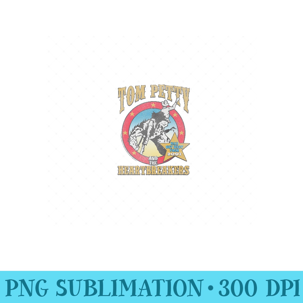 Tom Petty Way Out West Premium - PNG Graphics | Inspire Uplift