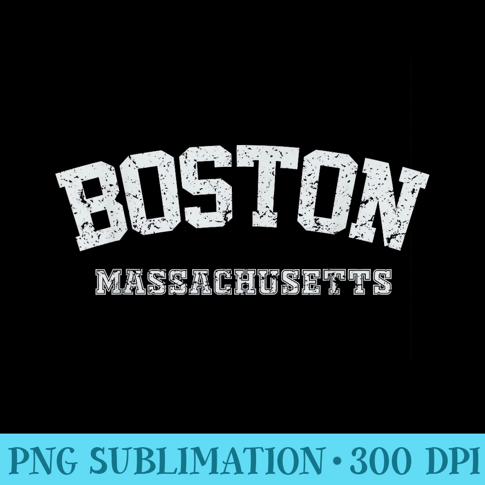 Vintage Boston Massachusetts Est. 1630 - Printable PNG Image - Inspire ...