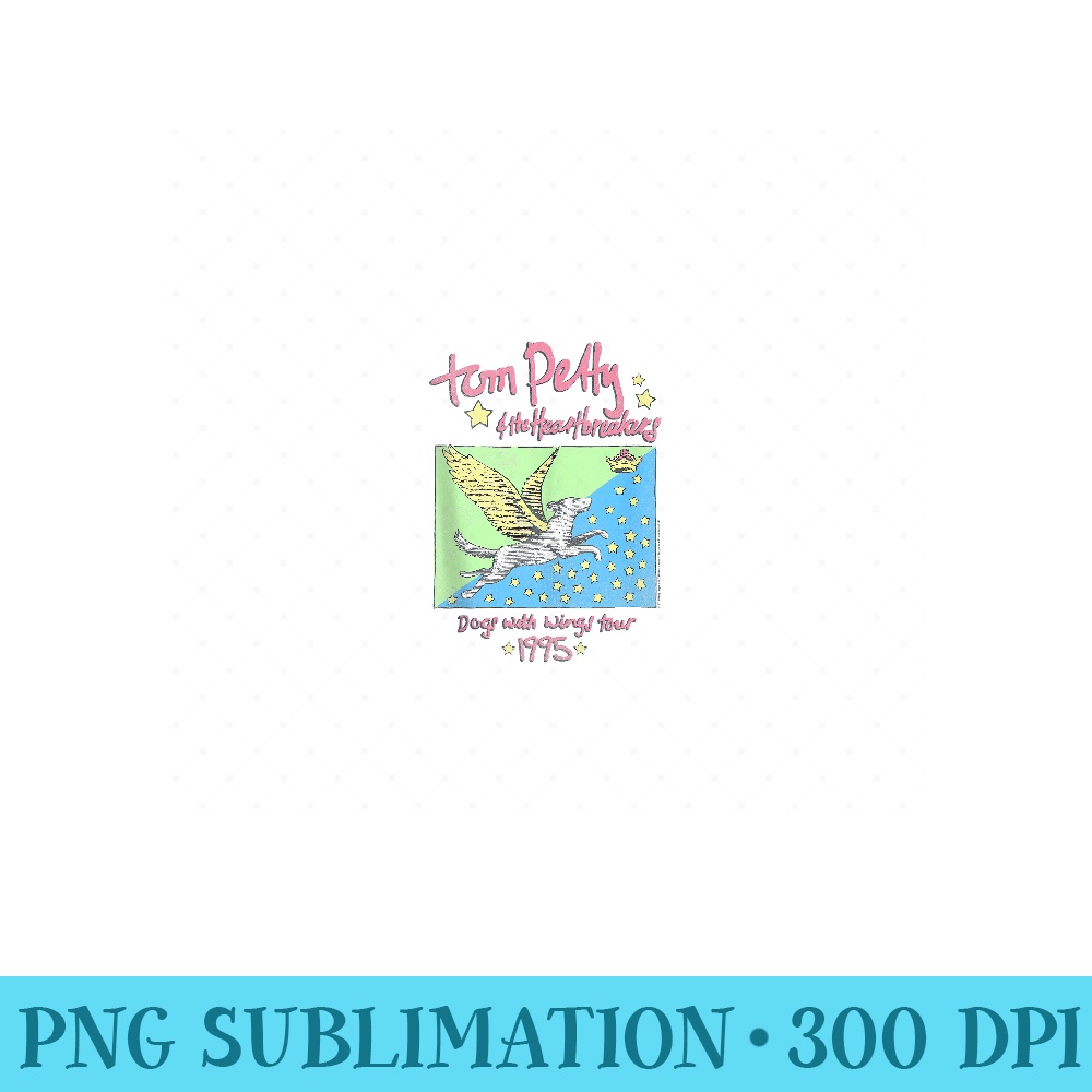 Tom Petty Dogs With Wings Tour 1995 - PNG Graphics | Inspire Uplift