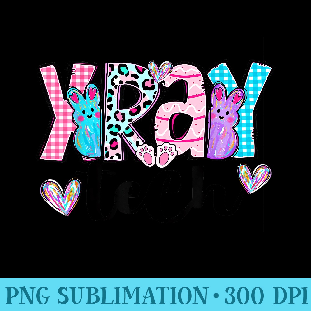 Radiology Easter Day Radiologist Xray Tech Rad Nurse Bunny - | Inspire ...