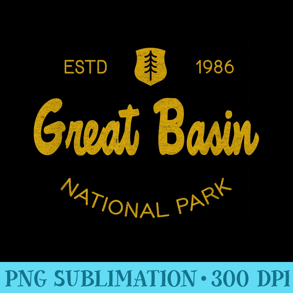 Great Basin National Park Classic Script Style Text - High R | Inspire ...