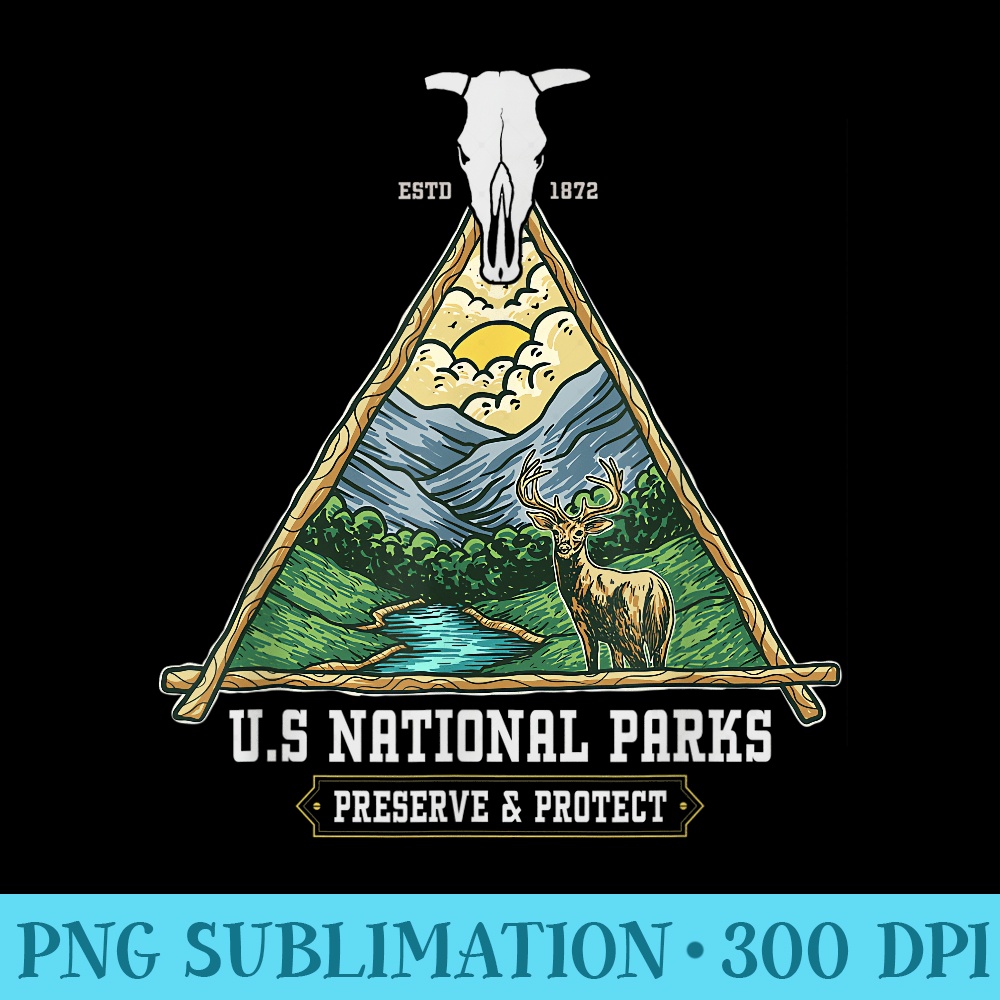 US National Parks Preserve and Protect Outdoor Camping - PNG | Inspire ...