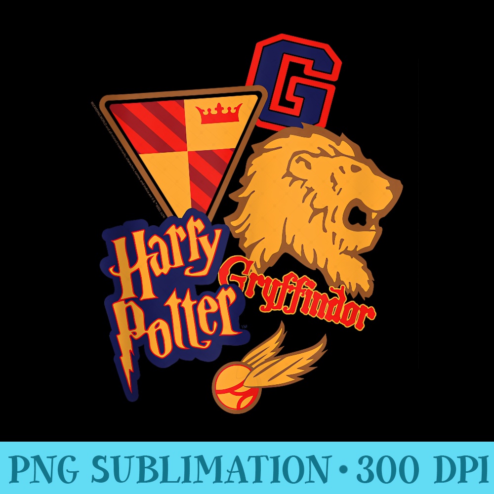 Amazon Essentials Harry Potter Gryffindor Collegiate Collage | Inspire ...