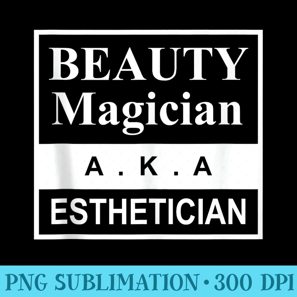 Beauty Magician Skincare Esthetician - High Resolution PNG F | Inspire ...