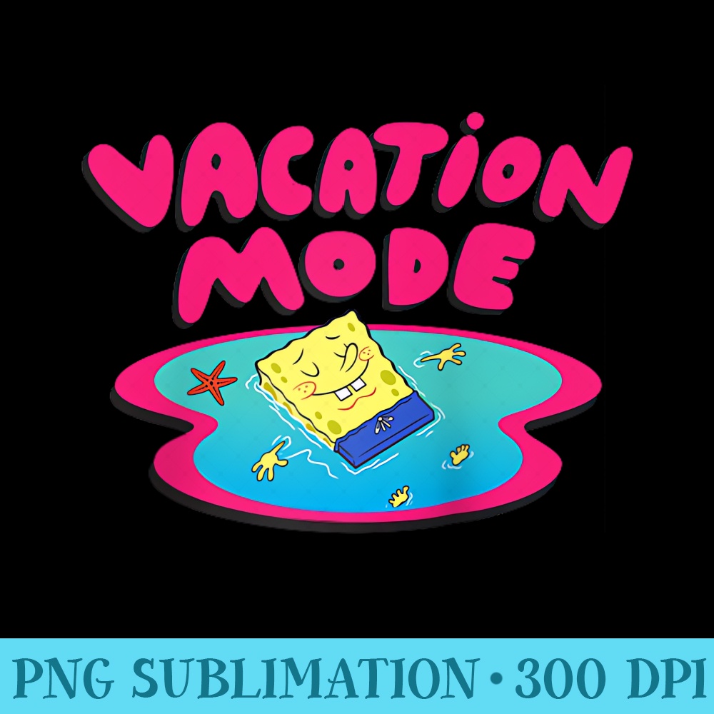 Amazon Essentials SpongeBob SquarePants Floating Vacation Mo | Inspire ...