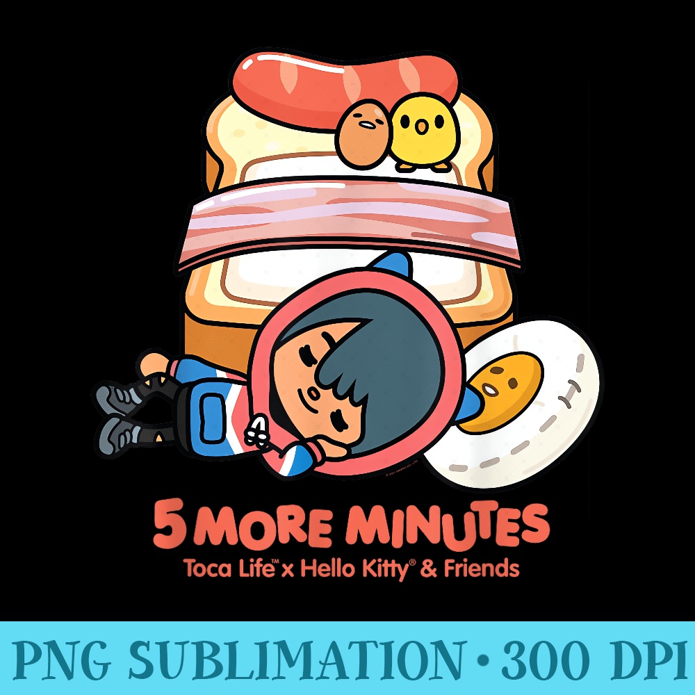 Toca Life x Hello Kitty Friends 5 MORE MINUTES - High Resolu | Inspire ...