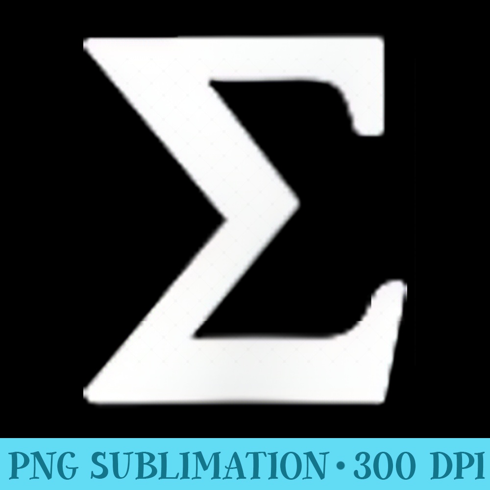 Small Sigma Symbol Logo Greek Alphabet Letter for Sigma Male | Inspire ...