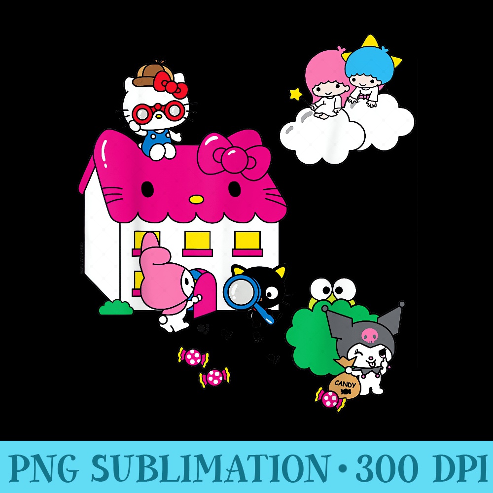 Hello Sanrio Detective Friends - High Resolution PNG Clipart | Inspire ...