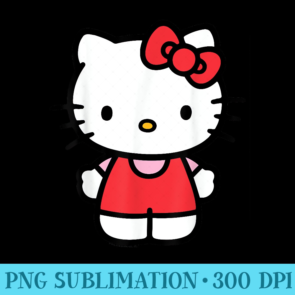Hello Kitty Front and Back - Transparent PNG File | Inspire Uplift