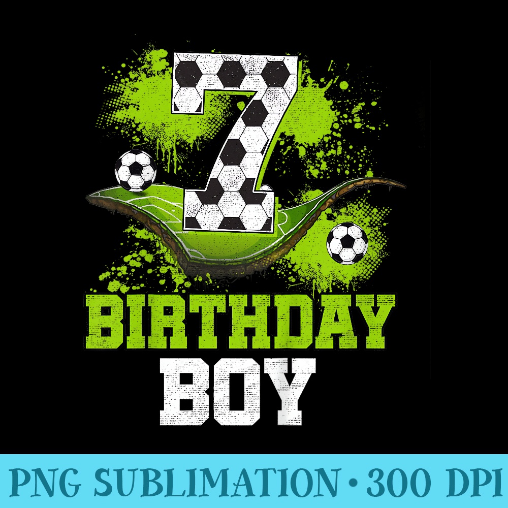 7th Birthday Soccer Birthday Decorations - Download Transpar | Inspire ...