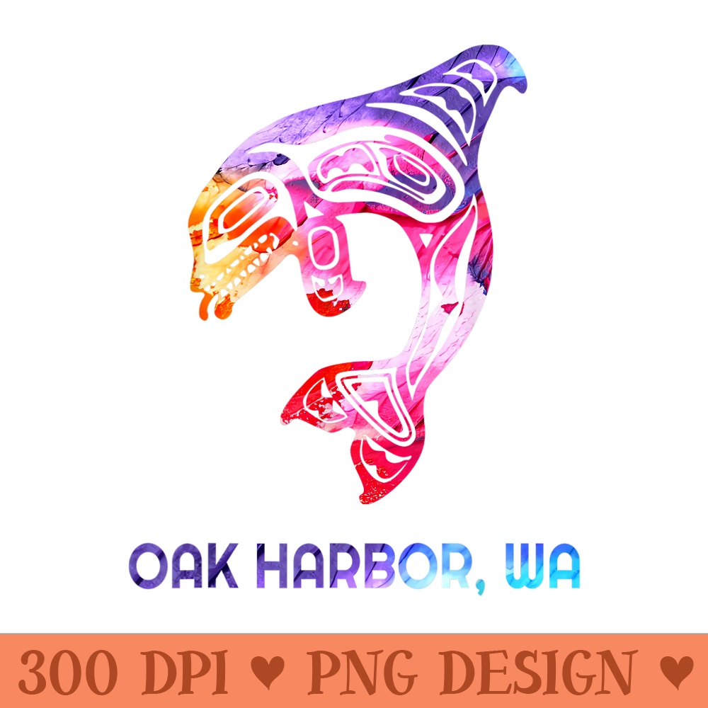 Oak Harbor WA Native American Orca Killer Whale - High Resol | Inspire ...