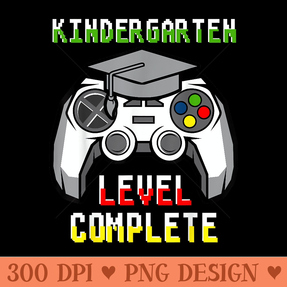 Class Of 2021 Kindergarten Level Video Game Graduation - PNG | Inspire ...