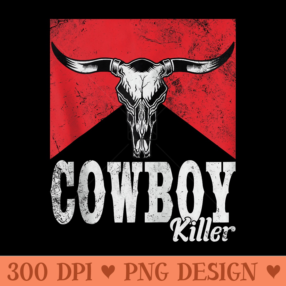 Cowboy Killer Bull Horn Western Cowgirl Cowboy Killers - PNG | Inspire ...