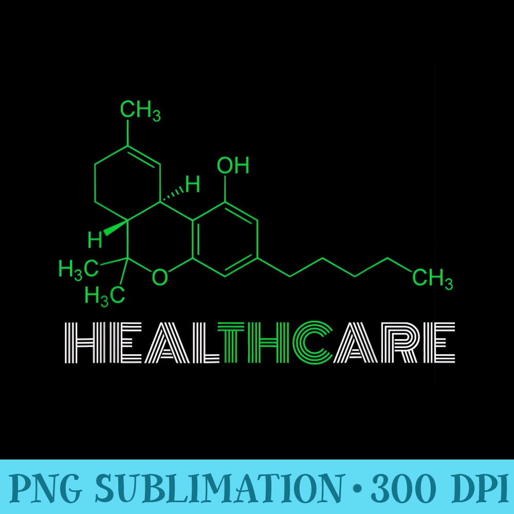 THC Healthcare THC Molecule Weed Cannabis - High Quality PNG | Inspire ...