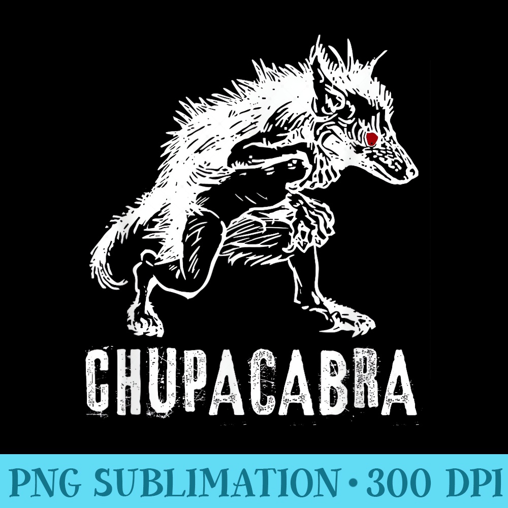 Chupacabra Folklore Cryptid Monster - Transparent PNG File | Inspire Uplift