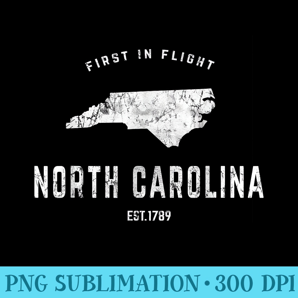 North Carolina First in Flight RetroVintage look - Unique PN | Inspire ...