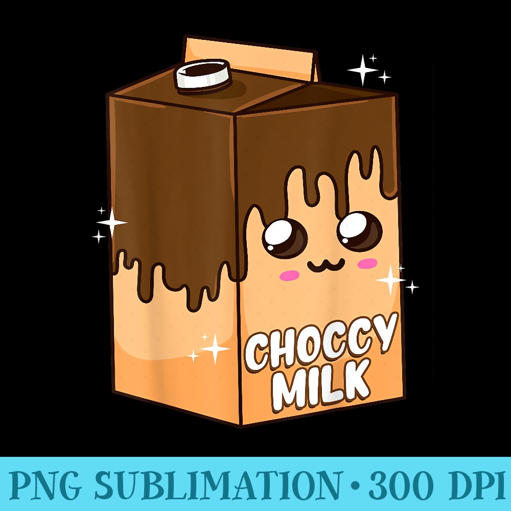 Kawaii Choccy Milk Chocolate Milk Cute Meme Lover - PNG Pict | Inspire ...