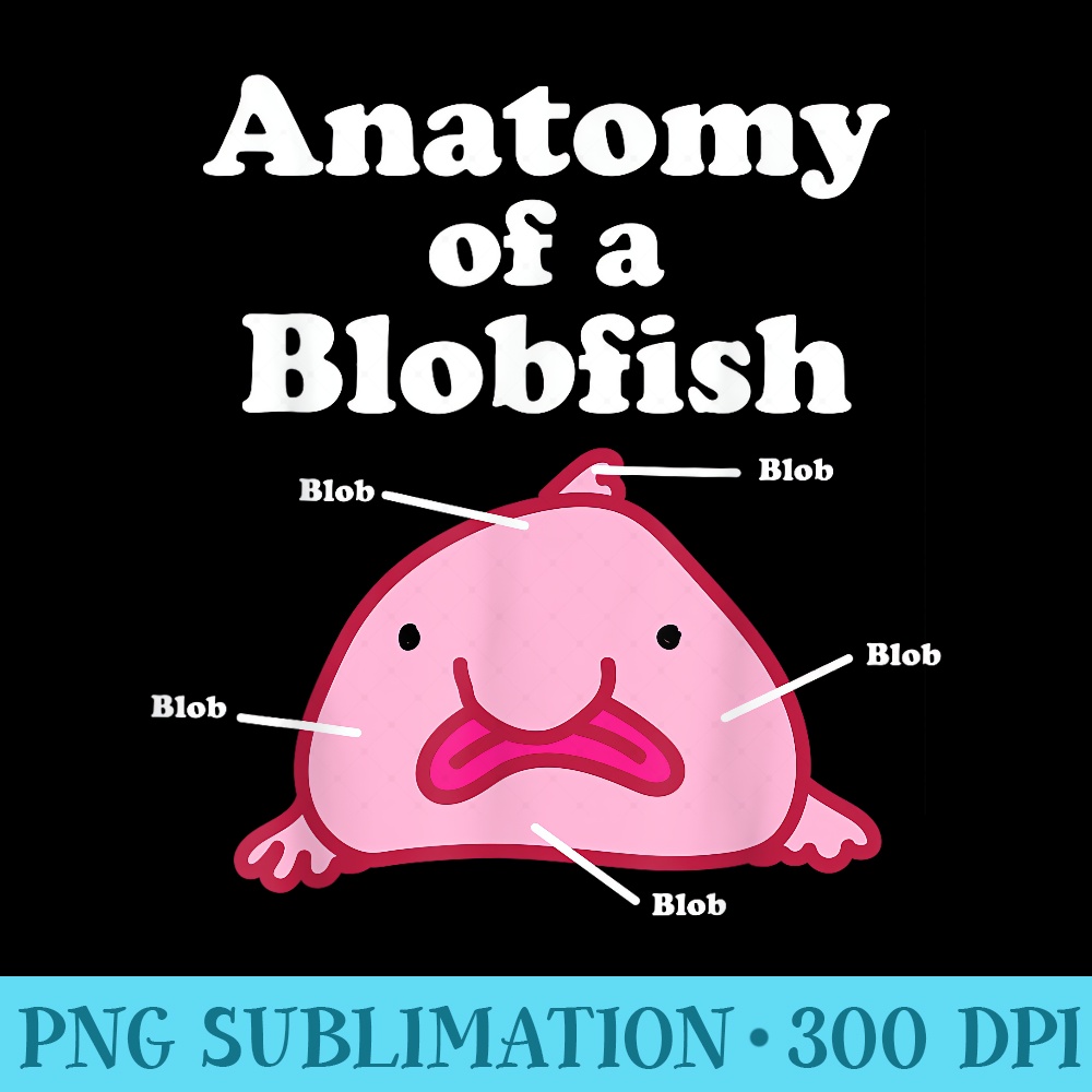 Anatomy of a Blobfish Funny Meme - PNG Download Clipart | Inspire Uplift