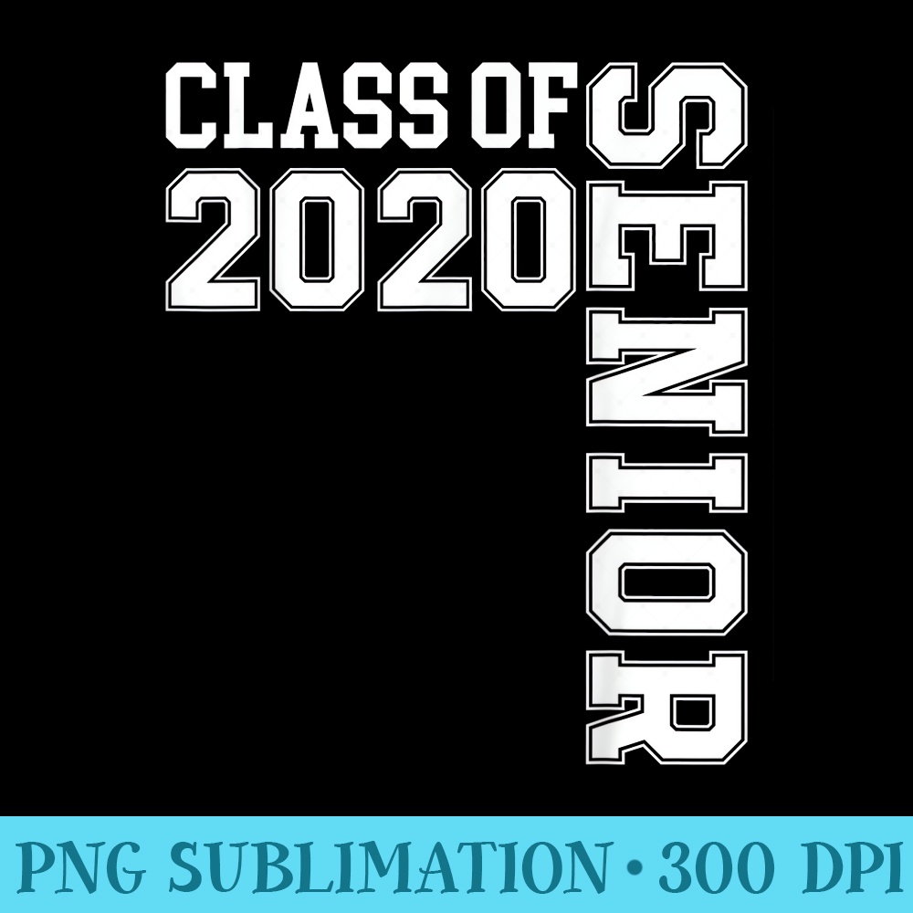 Senior Class of 2020 20 High School Graduation - PNG Design | Inspire ...