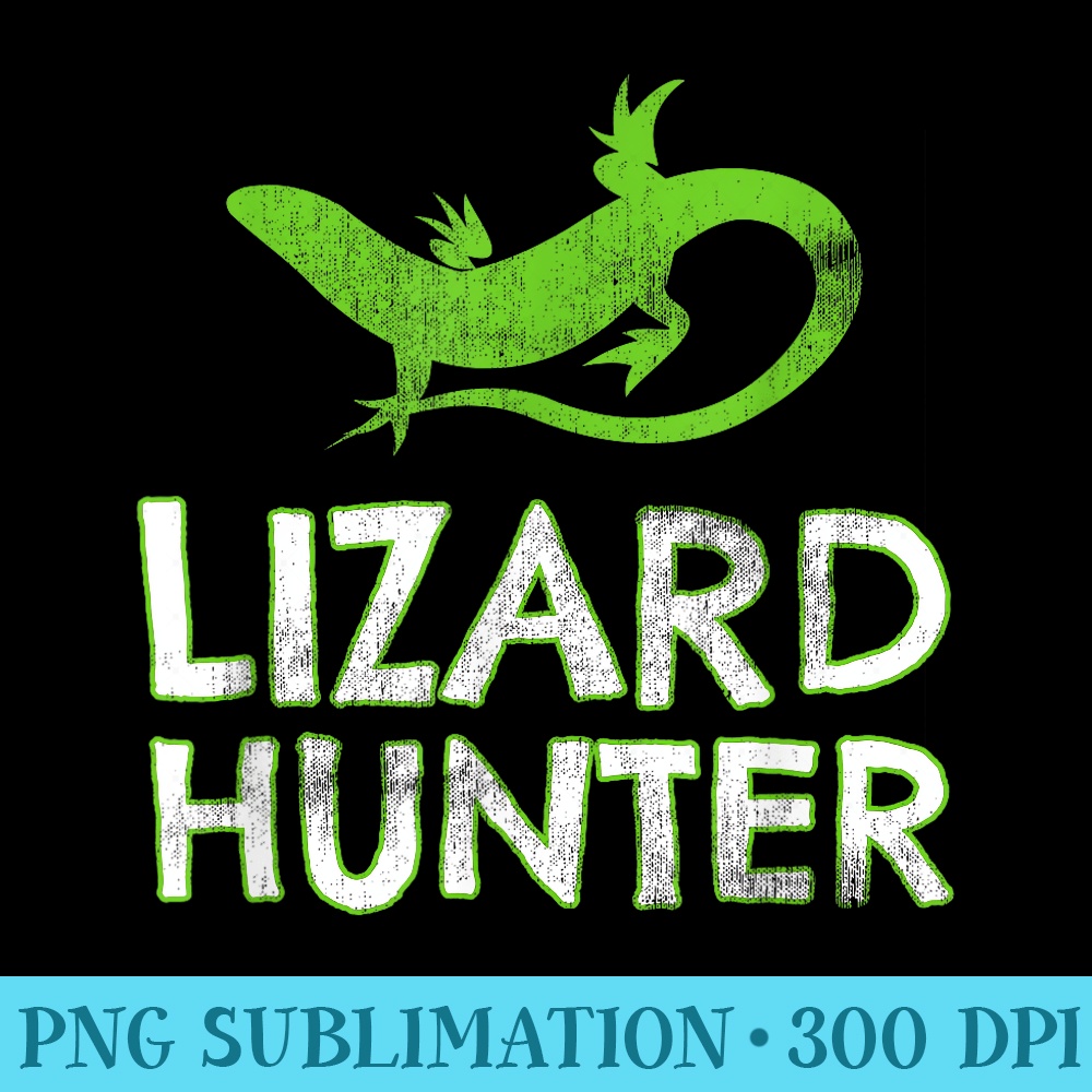 Lizard Lover Hunter Anole Reptile Birthday - PNG Clipart Dow | Inspire ...