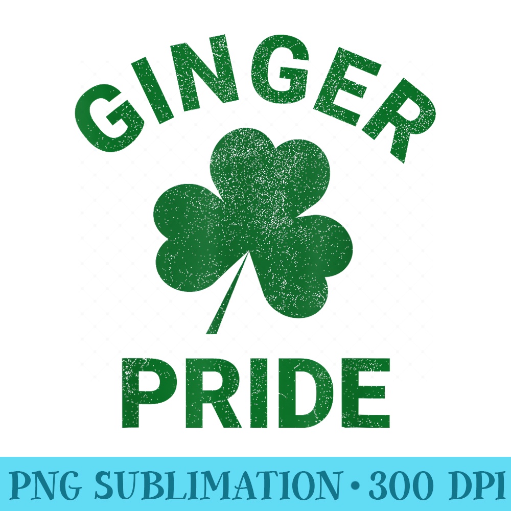 Ginger Pride Redhead St Patricks Day - Transparent PNG Artwo | Inspire ...
