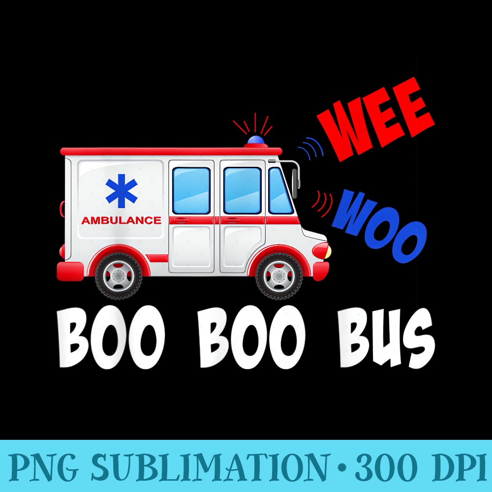Wee Woo Ambulance Funny EMS EMT Paramedic - Download Transpa | Inspire ...