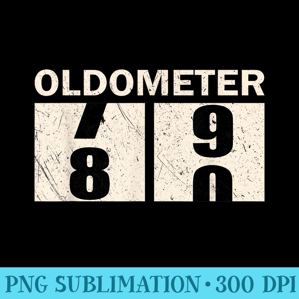Oldometer 80 Years Old T 80th Birthday - High Resolution PNG | Inspire ...
