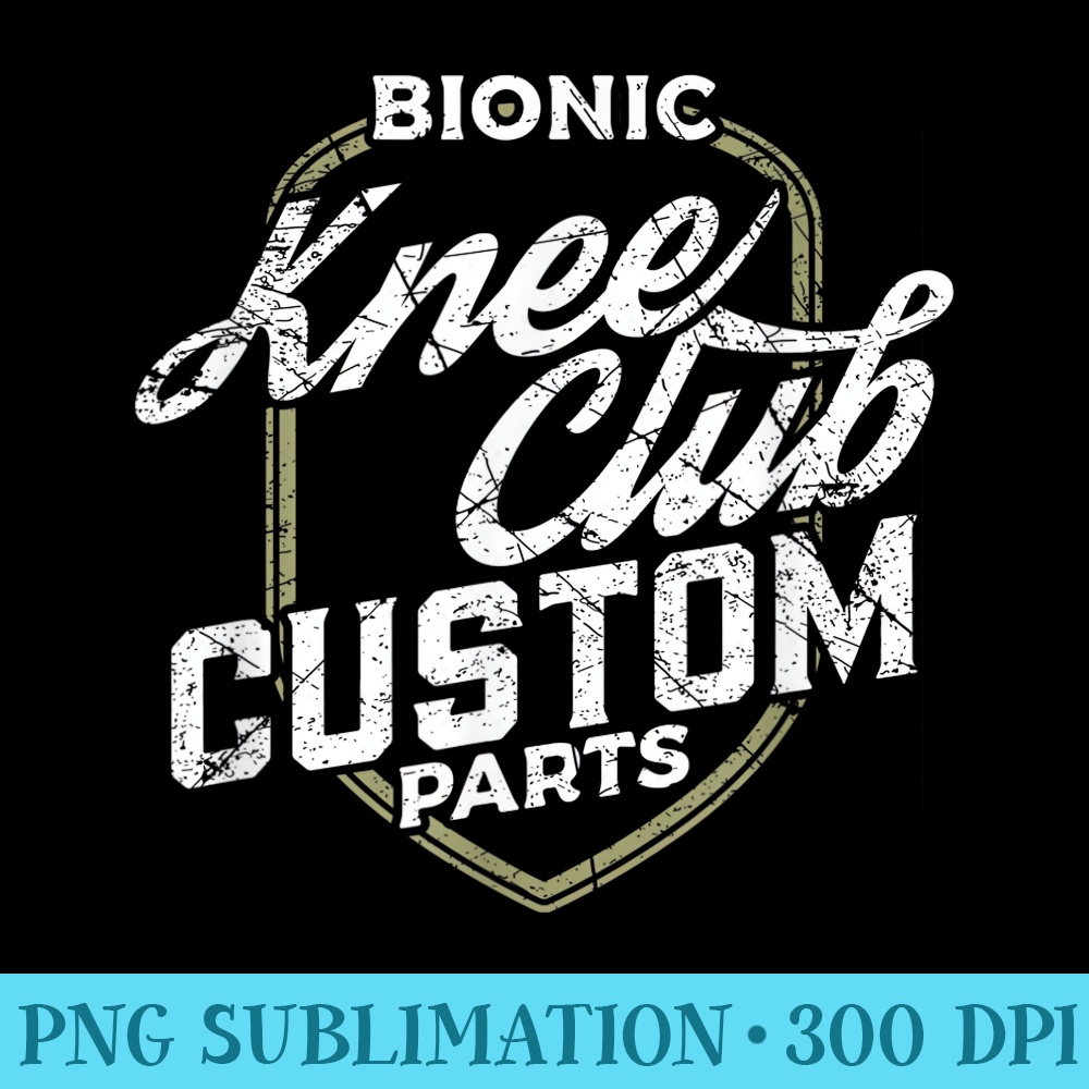Knee Replacement Design Bionic Knee Club Custom Parts - PNG | Inspire ...