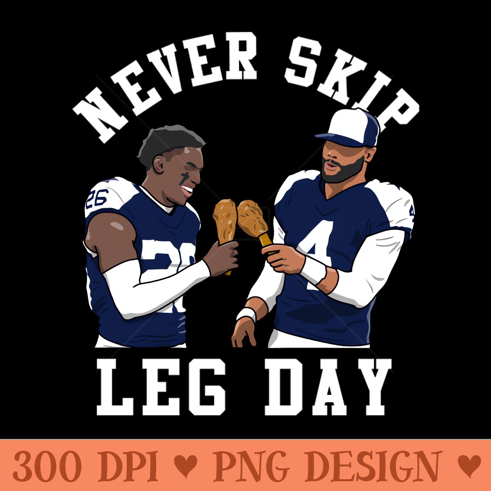 Leg day - Printable PNG Images - Inspire Uplift