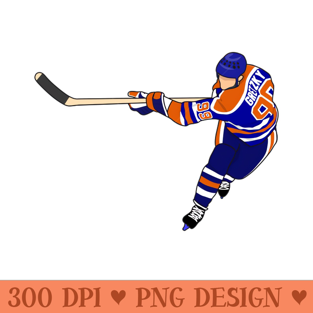 Gretzky the goal scorer - High Resolution PNG image download | Inspire ...