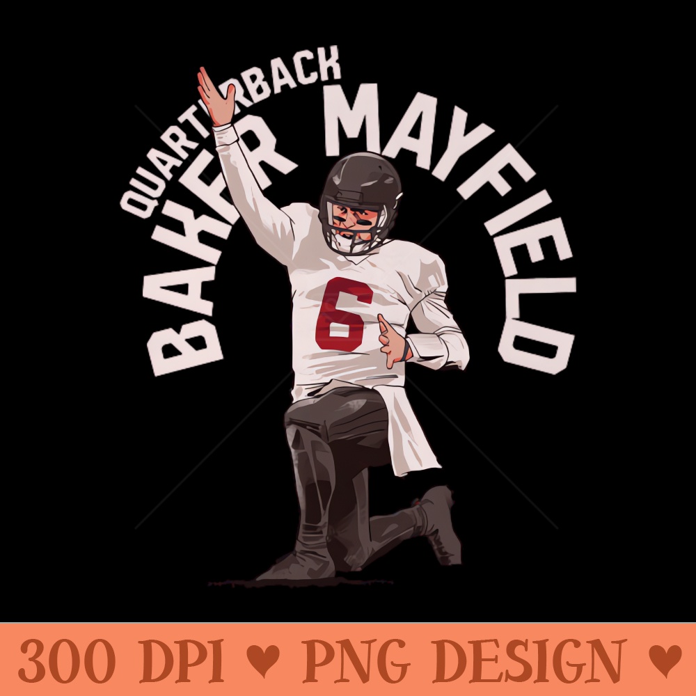 Baker Mayfield Tampa Bay Name Arc - Transparent PNG Design | Inspire Uplift