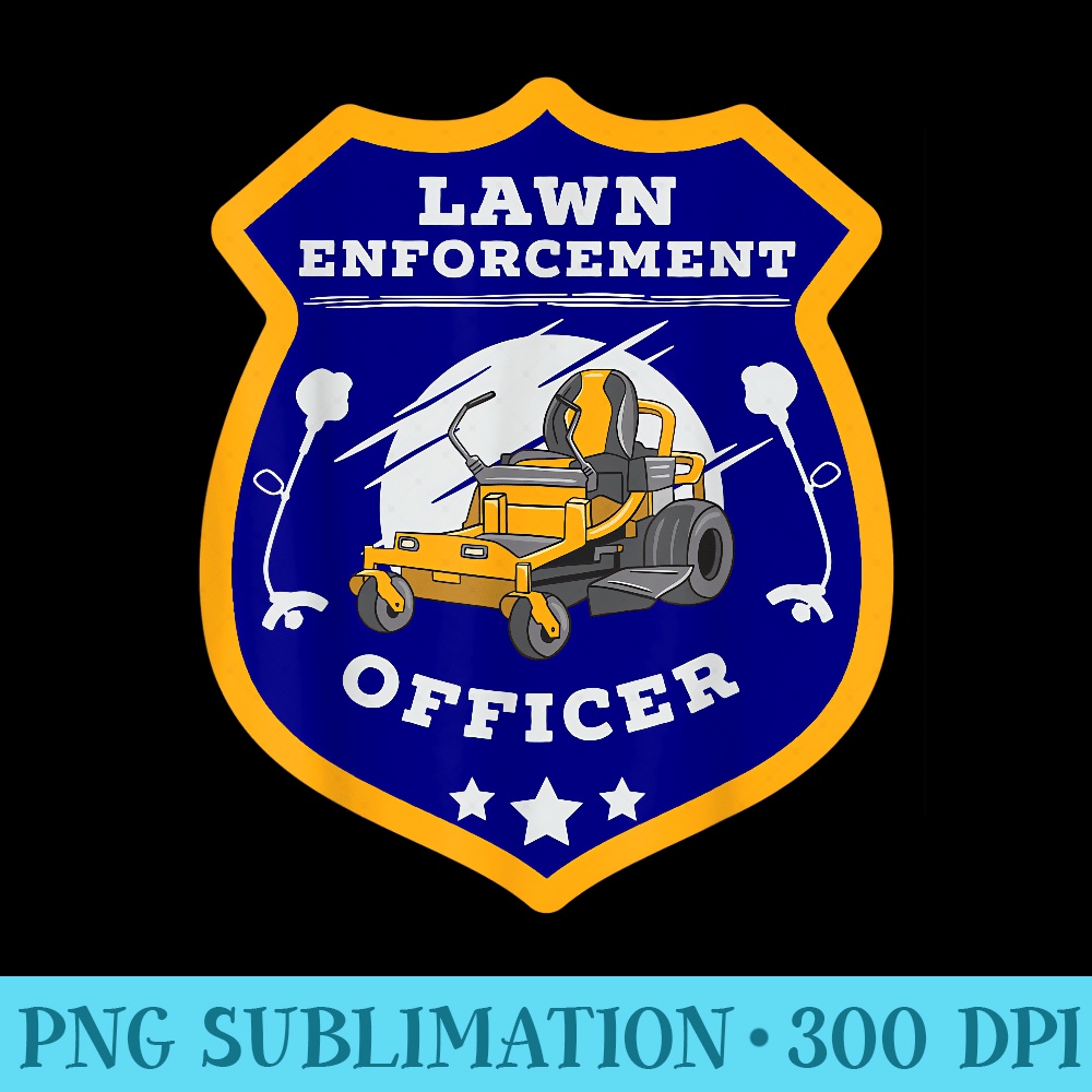 Lawn Enforcement Officer Zero Turn Lawn Mower Landscaping - | Inspire ...