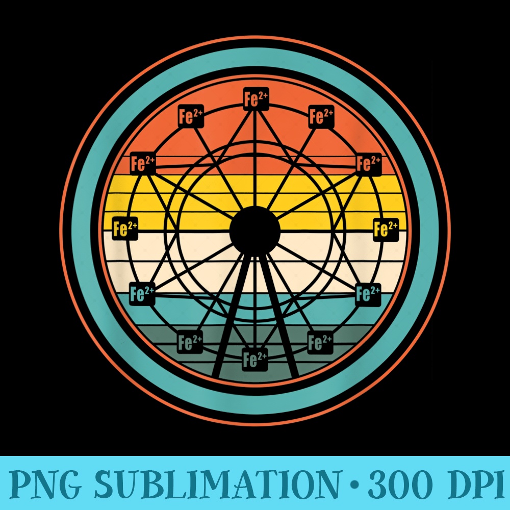 Chemistry Ferrous Wheel Feris Wheel Periodic Table Element - | Inspire ...