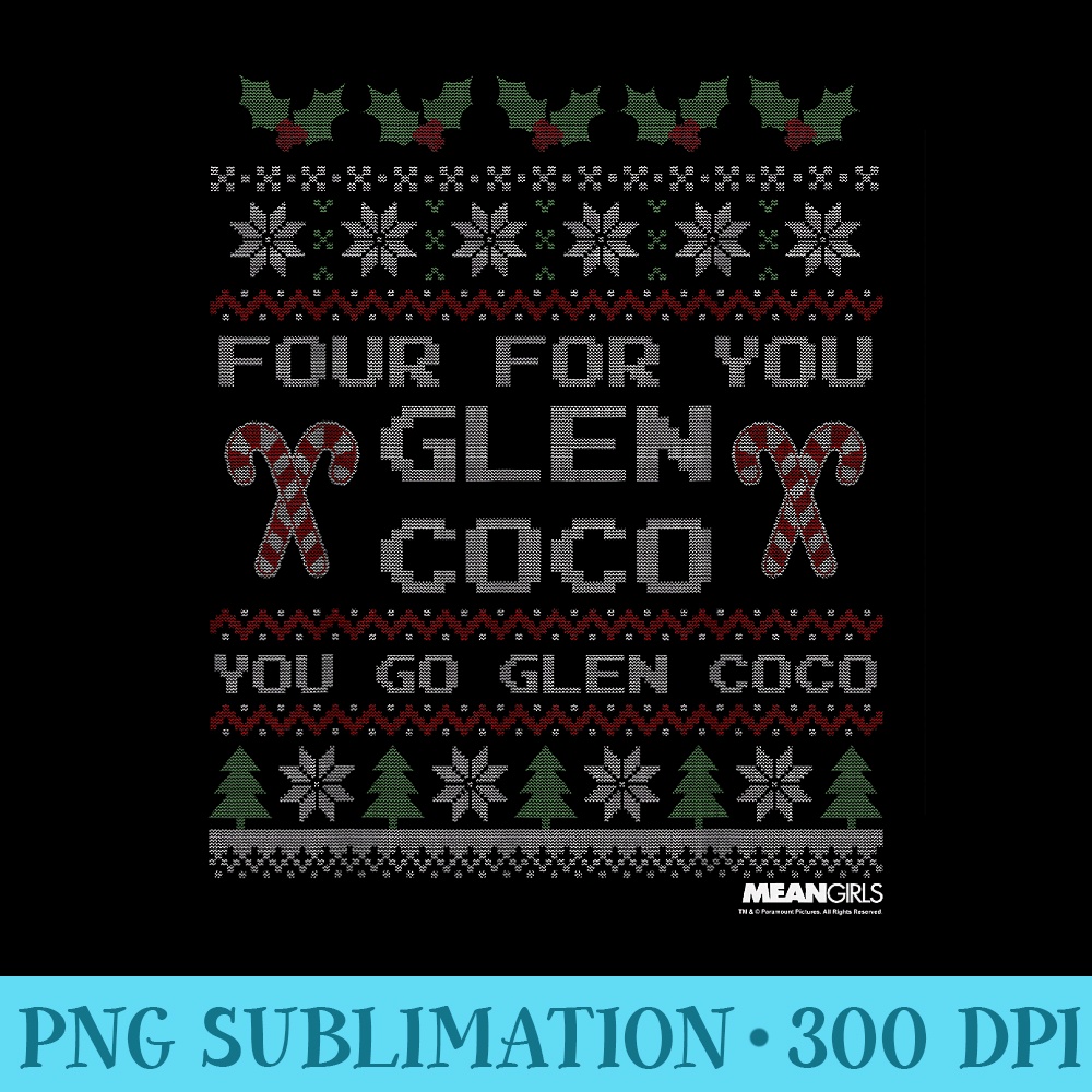 Mean Girls Glen Coco Christmas Graphic T - High Resolution P | Inspire ...