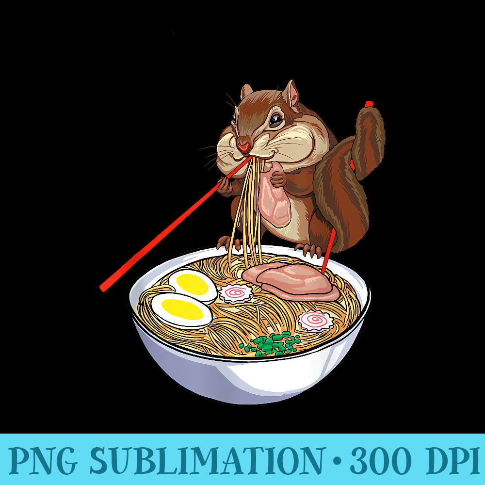 Squirrel Ramen Animal Ramen Noodles Anime Ramen Lover - Tran | Inspire ...