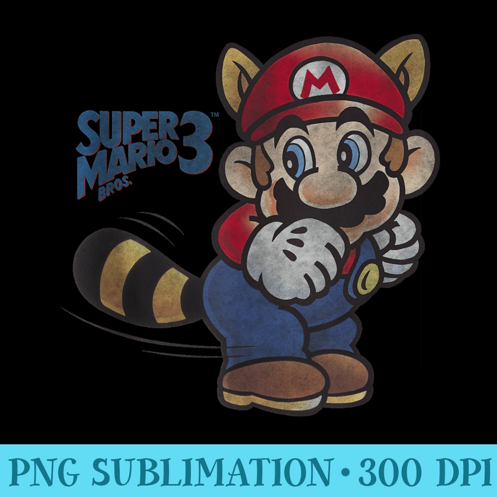 Super Mario Bros 3 Raccoon Mario Tail Attack - Download Tran | Inspire ...