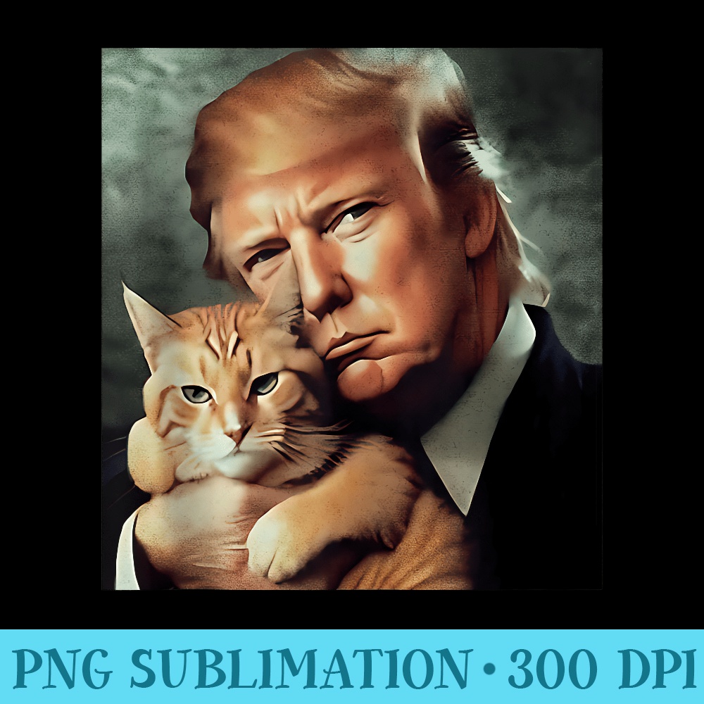 Donald Trump and Cat Funny Trump And Cat, Funny Political - | Inspire ...