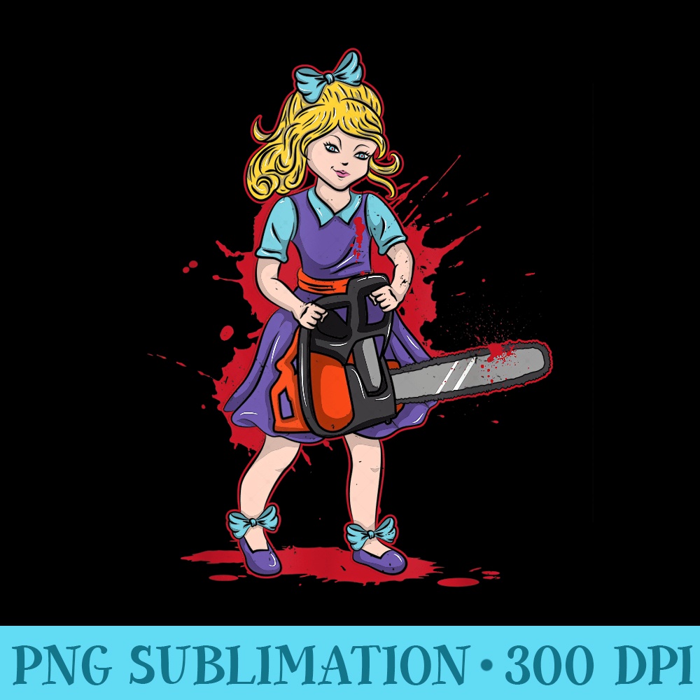 Chainsaw Girl Punk Gothic Pastel Candy Goth Horror Movies - | Inspire ...