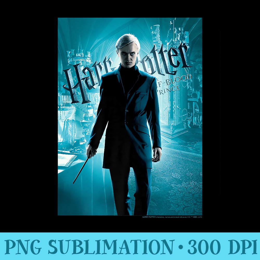 Harry Potter HalfBlood Prince Draco Malfoy Character Poster | Inspire ...
