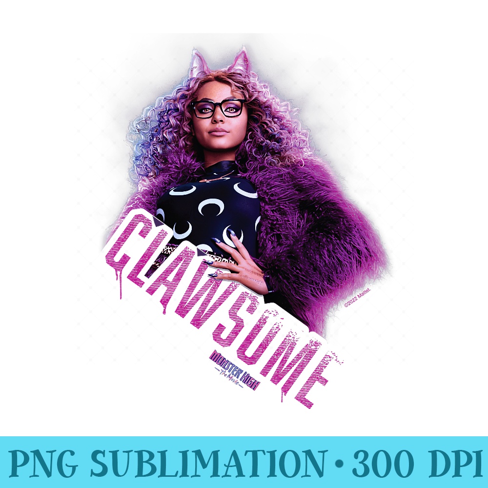 Monster High Clawsome Premium - Transparent PNG Clipart | Inspire Uplift