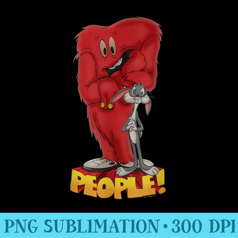 Looney Tunes Bugs Bunny Gossamer People - High Resolution PN | Inspire ...