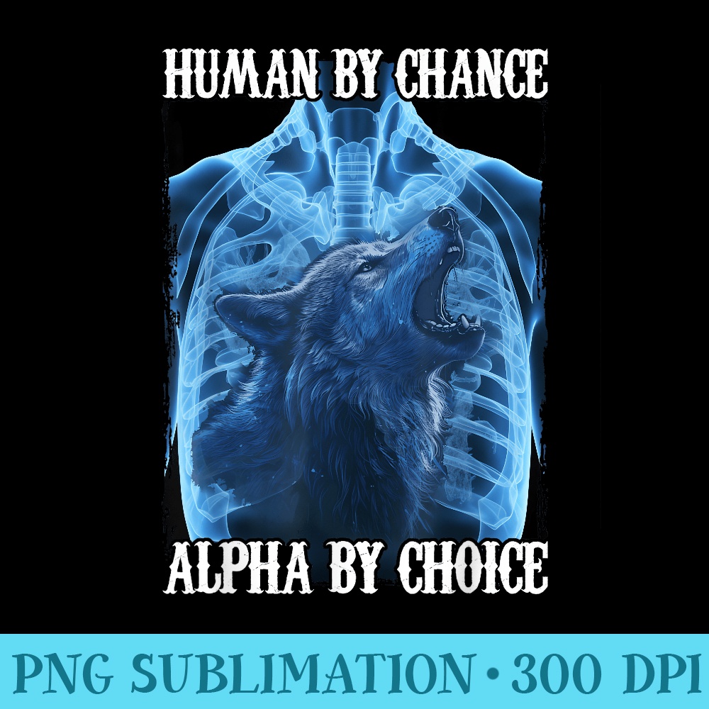 Wolf Human By Chance Alpha By Choice - Exclusive PNG designs | Inspire ...