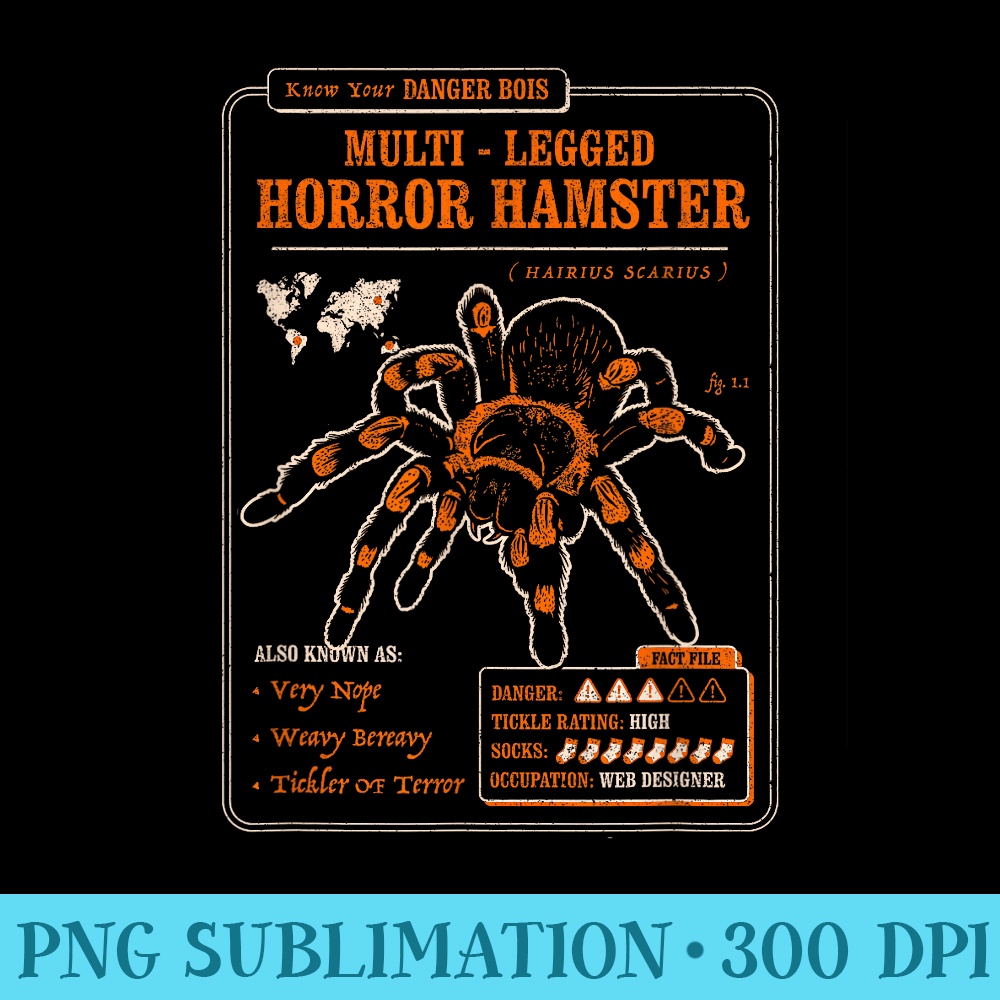 Know Your Multi Legged Horror Hamster AKA Spider Funny - Uni | Inspire ...