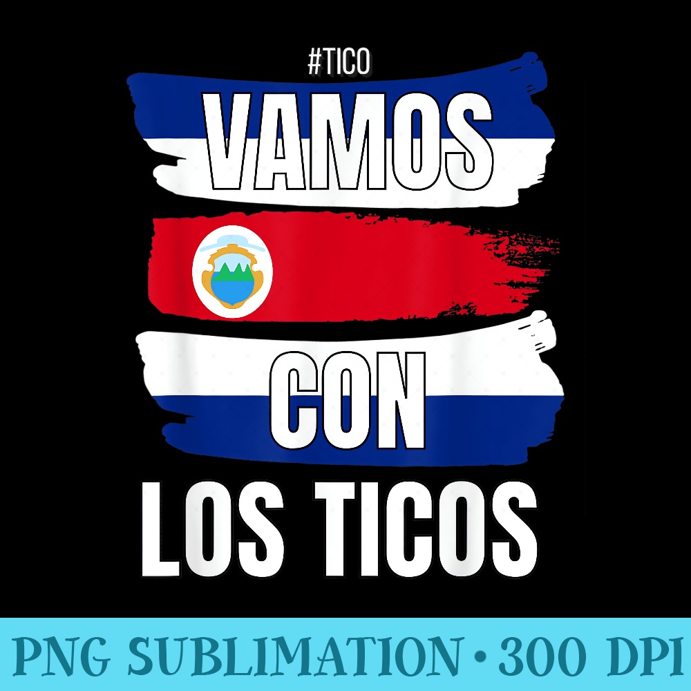 Costa Rica Vamos Con Los Ticos Mejenga Futbol Soccer - PNG S | Inspire ...