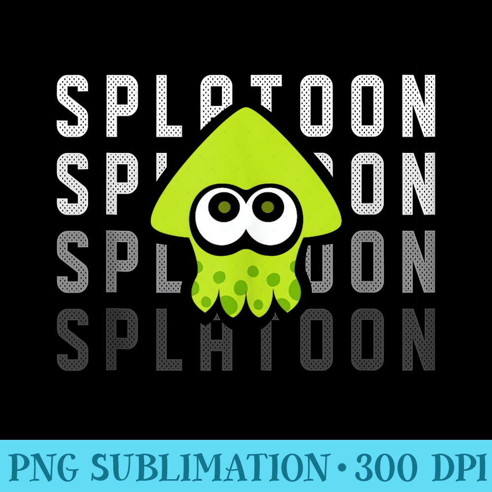Nintendo Splatoon Gradient Green Squid - PNG Transparent Bac | Inspire ...