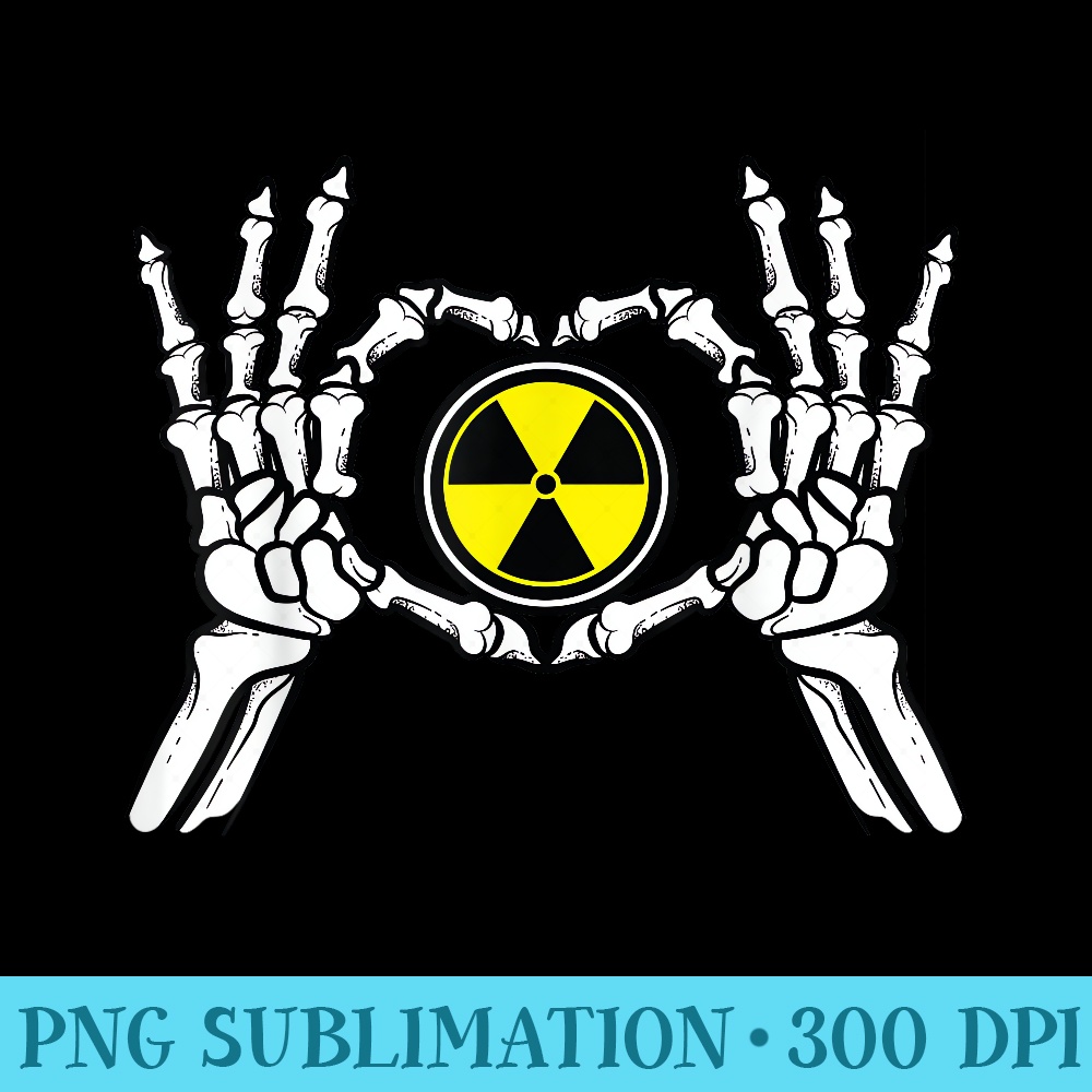Funny Radioactive For Men Cool Nuclear Biohazard Logo - PNG | Inspire ...