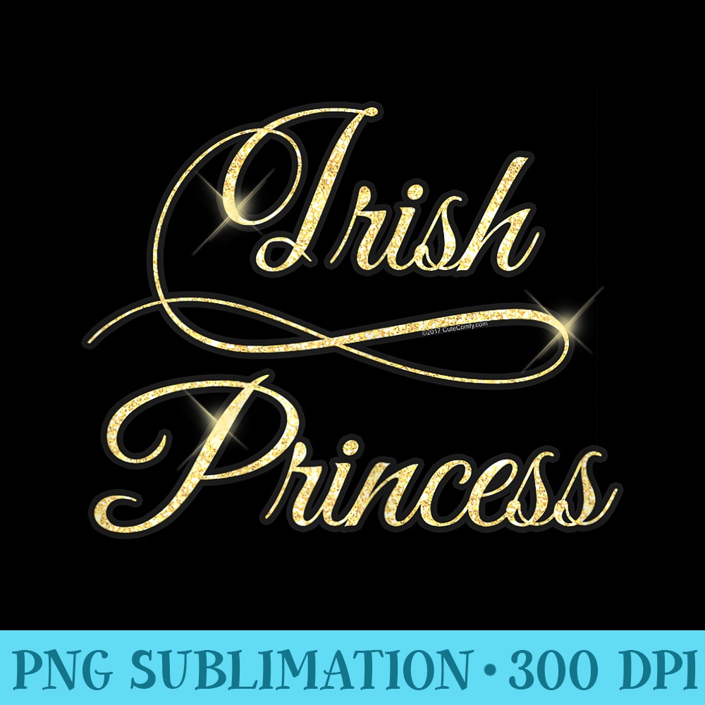 Irish Princess Script St Patricks Day Beautiful Script - PNG | Inspire ...