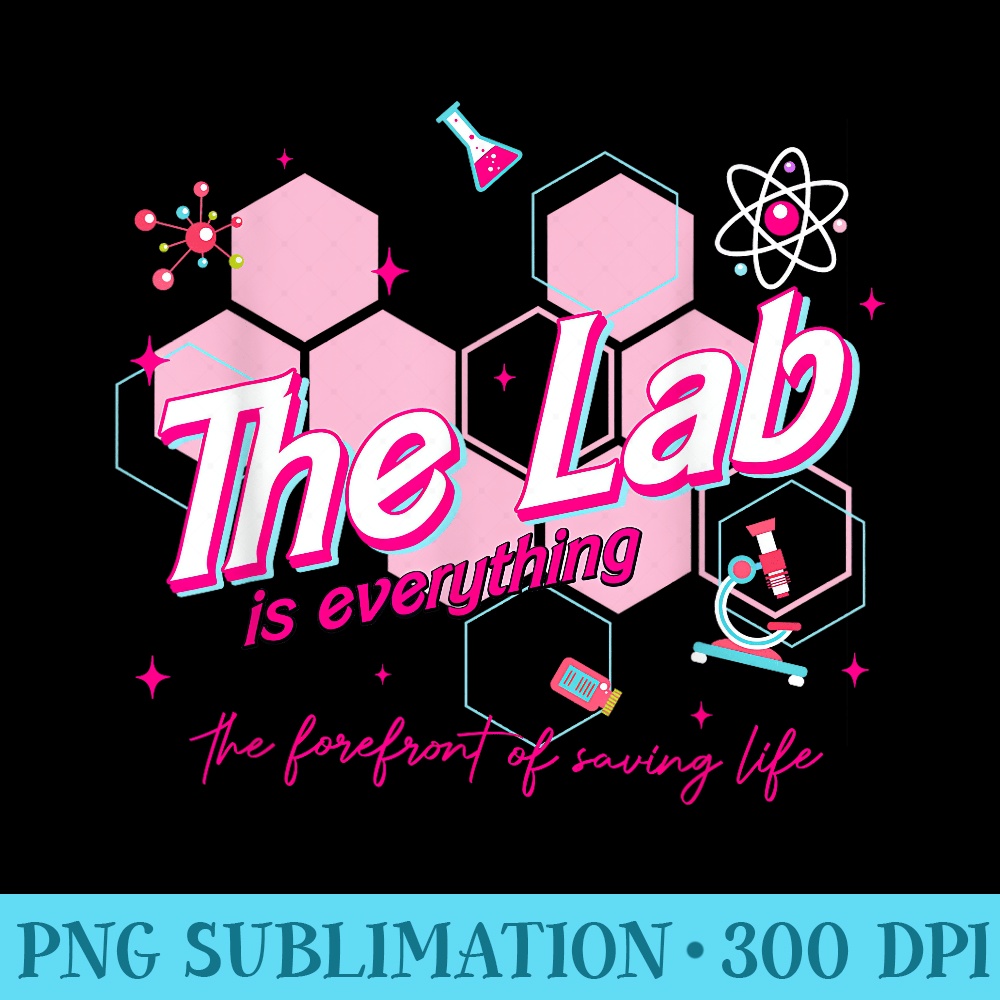 Pink Retro Lab Week 2024 Medical Lab Science - PNG Download | Inspire ...