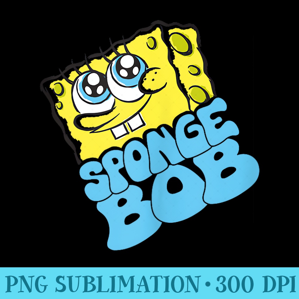 Amazon Essentials SpongeBob SquarePants Tilted Smiling Face | Inspire ...